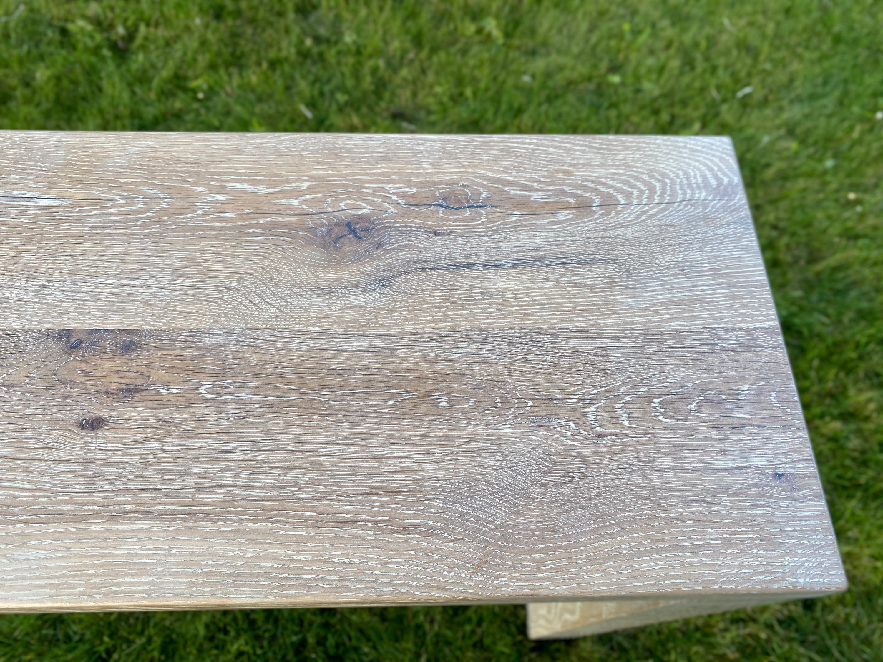 Modern White Oak Console Table Sofa Table Hall Table - Etsy