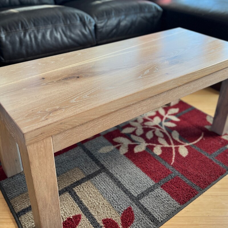 Oak Coffee Table - Etsy