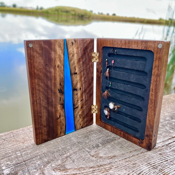 Wooden Fly Box - Etsy
