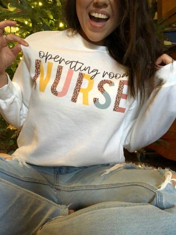 Nurse Operating Room Sweatshirt Nurse Operating Room Sweater - Etsy