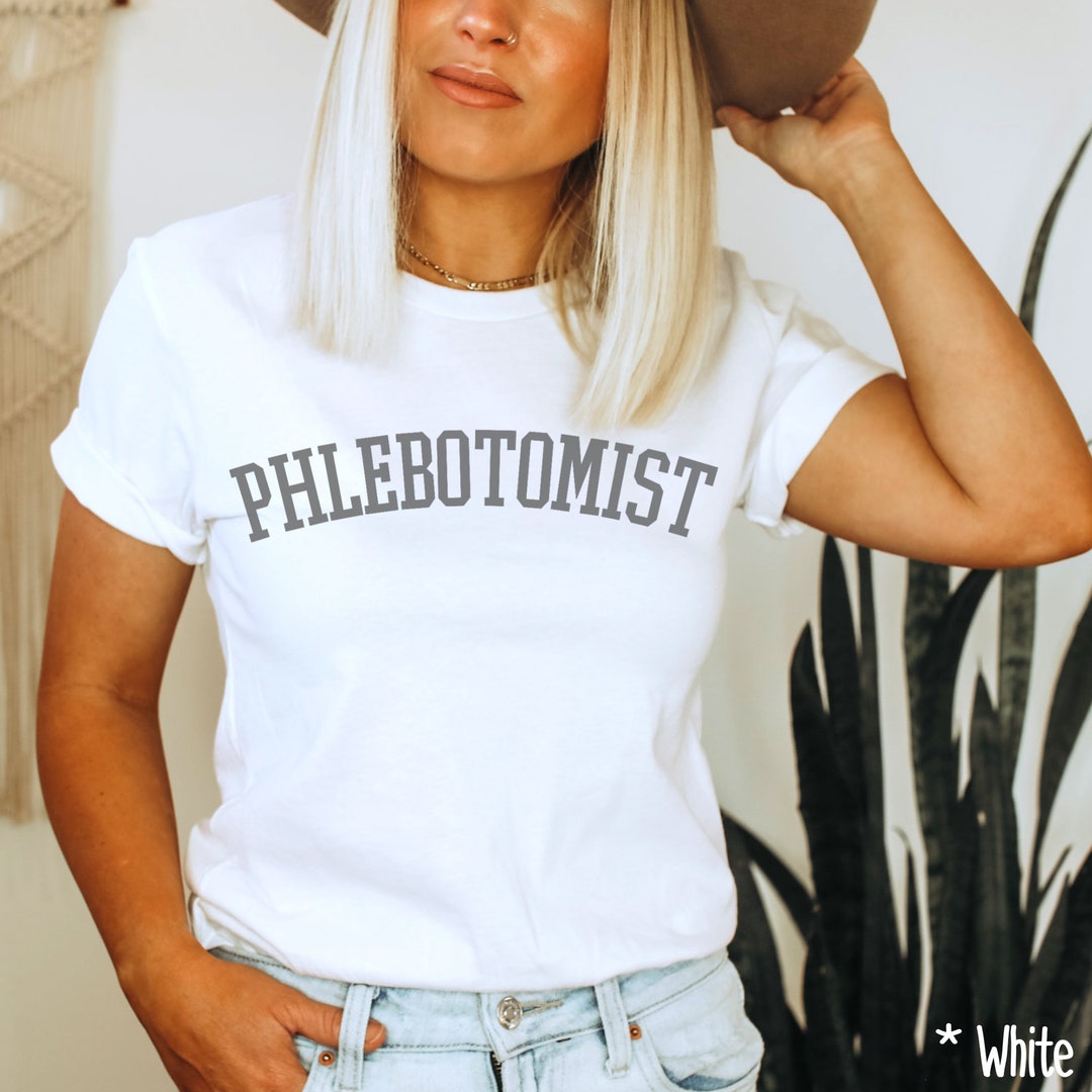 Phlebotomist Shirt Phlebotomy Gifts Phlebotomy Tshirt Phlebotomy ...