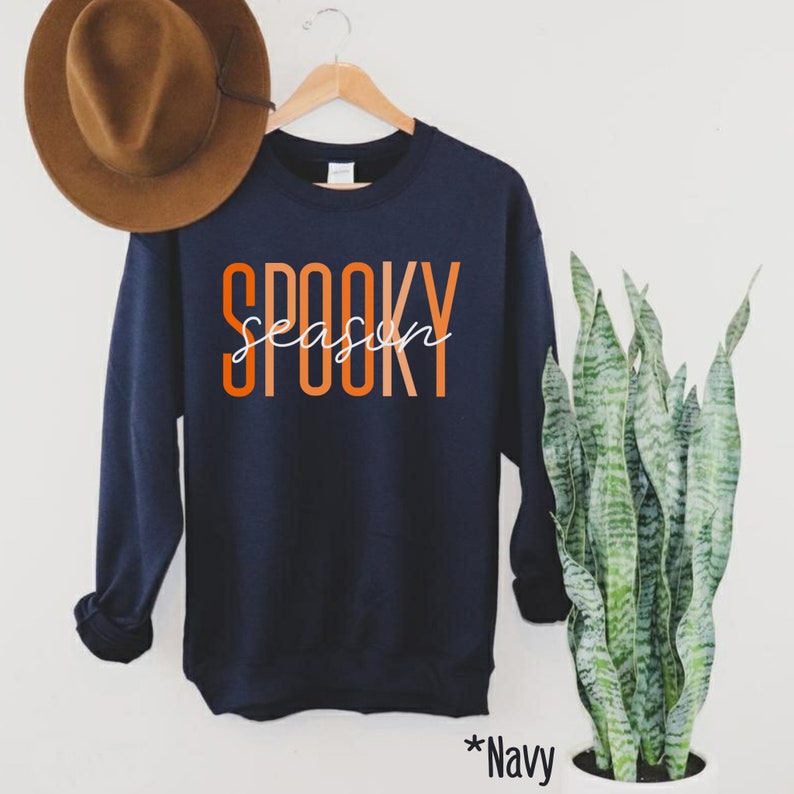 Spooky Season Sweatshirt,fall Sweatshirt, Halloween Shirt,fall Shirt ...