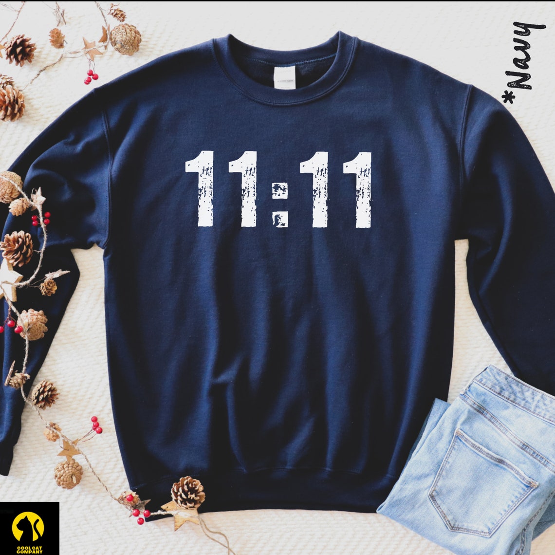 11 11 Sweatshirt 11 11 Shirt 11:11 Shirt Make a Wish 1111 - Etsy