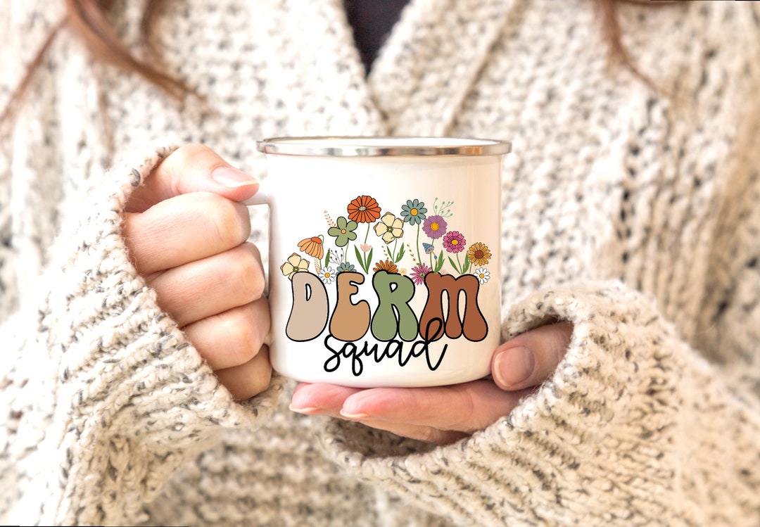 Wildflowers Dermatology Squad Coffee Mug for Dermatologists ...