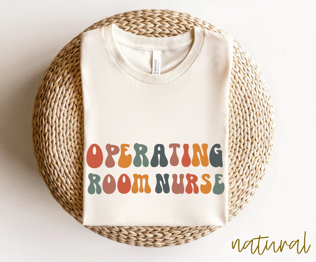 Goovy Boho Operating Room Nurse Shirt, OR Nurse, Surgery SICU ICU ...