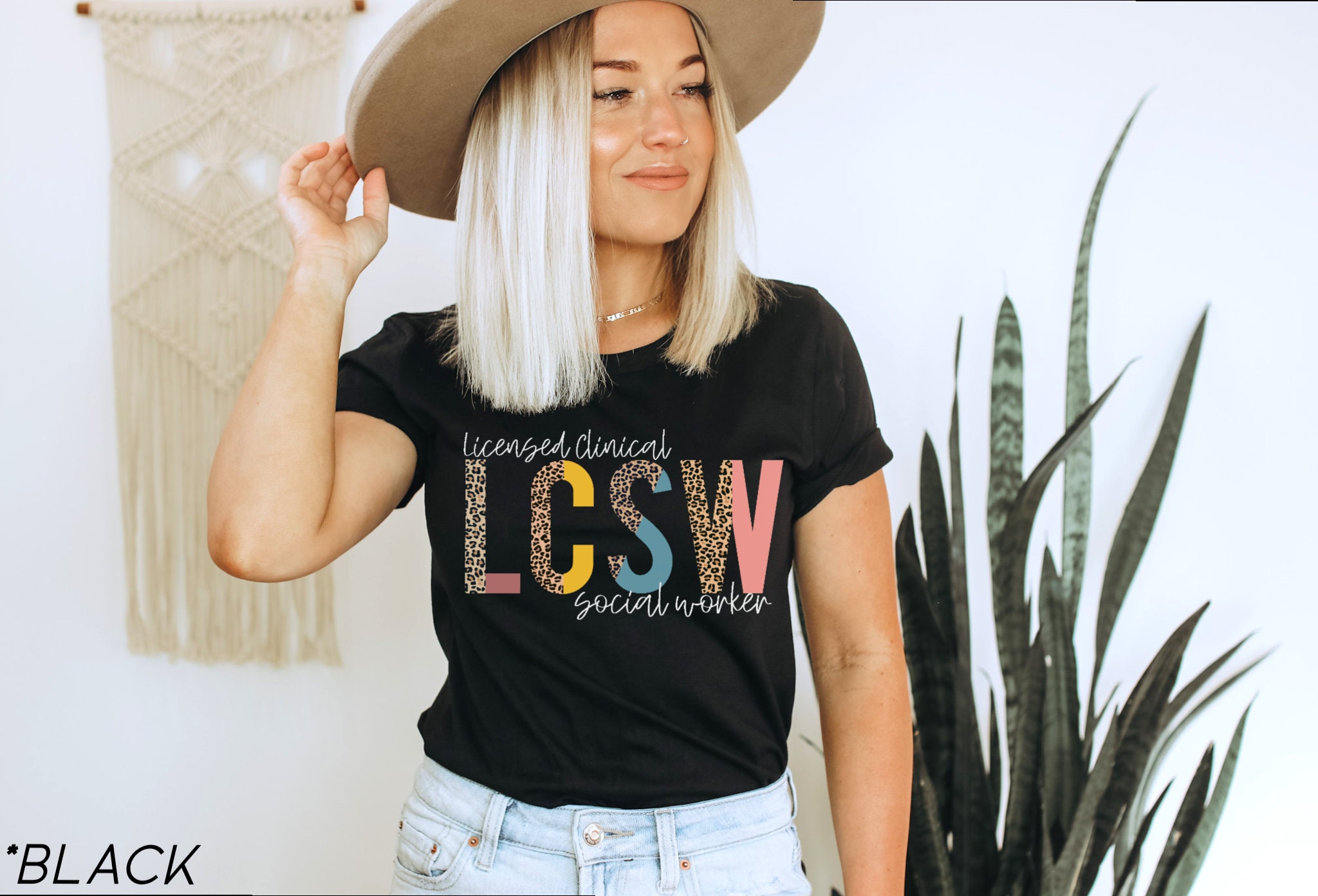LCSW Tee Social Worker Shirt Social Worker T Shirt Gift for Social ...