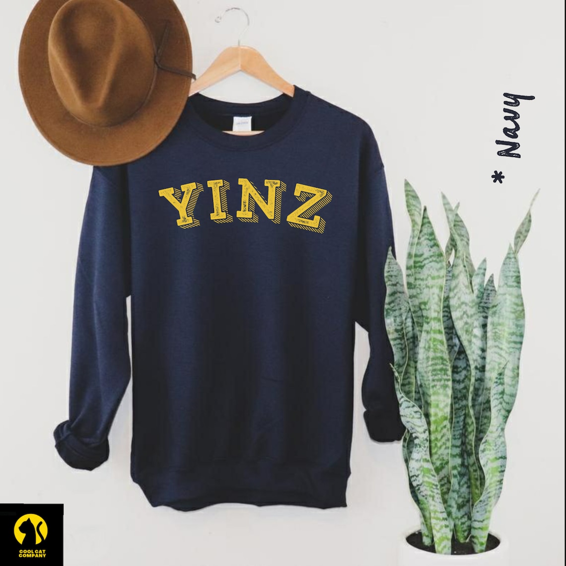 YINZ Sweatshirt Yinzer Pittsburgh Sweatshirt Yinzer Shirt | Etsy