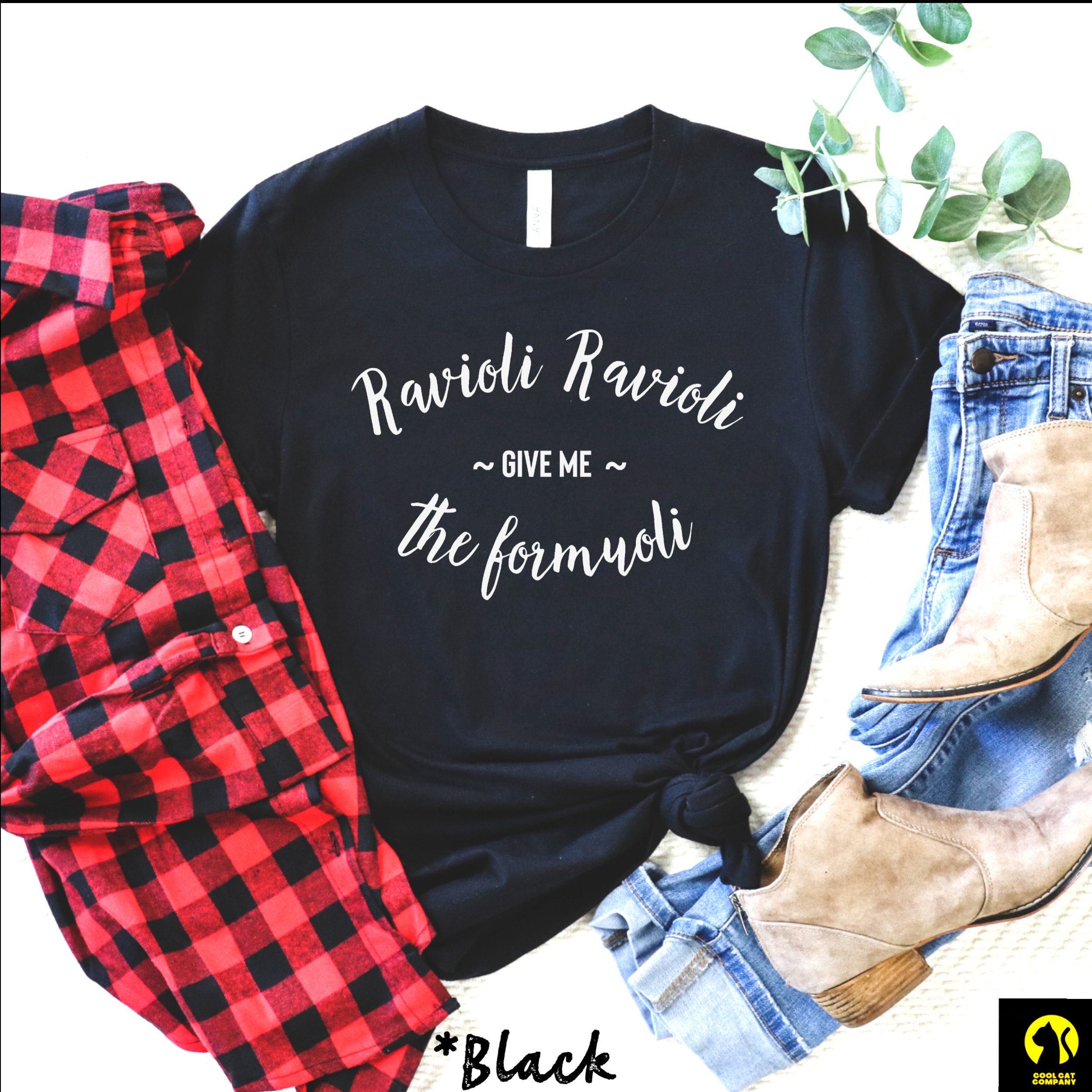 Ravioli Ravioli Give Me the Formuoli Tshirt Funny Tshirt - Etsy