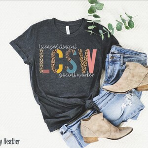 LCSW Tee Social Worker Shirt Social Worker T Shirt Gift for Social ...