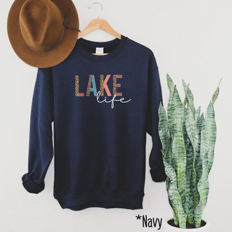 Lake Life Heavy Blend Crewneck Sweatshirt Lake Sweater Lake - Etsy
