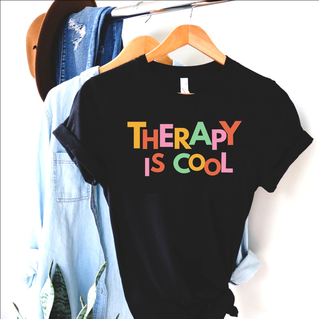 Therapy is Cool T Shirt, Therapy is Cool Shirt, Therapist T Shirt ...