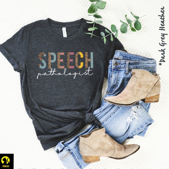 Speech Therapy Shirt Speech Language Pathologist Tee SLP - Etsy