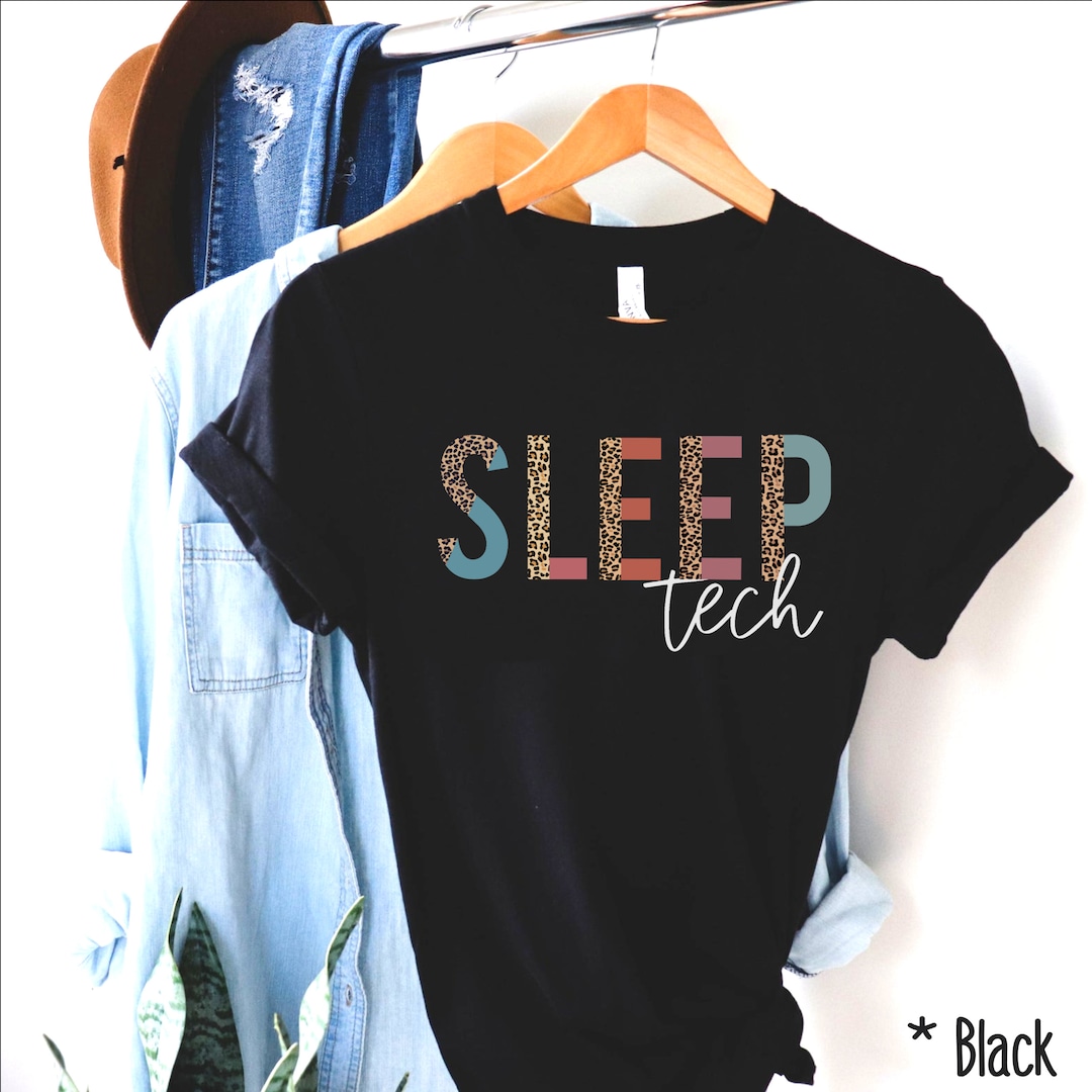 Sleep Tech Tee, Sleep Tech T Shirt, Sleep Tech Gift, Sleep Technologist ...