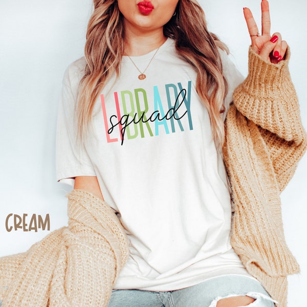 Library Shirt - Etsy