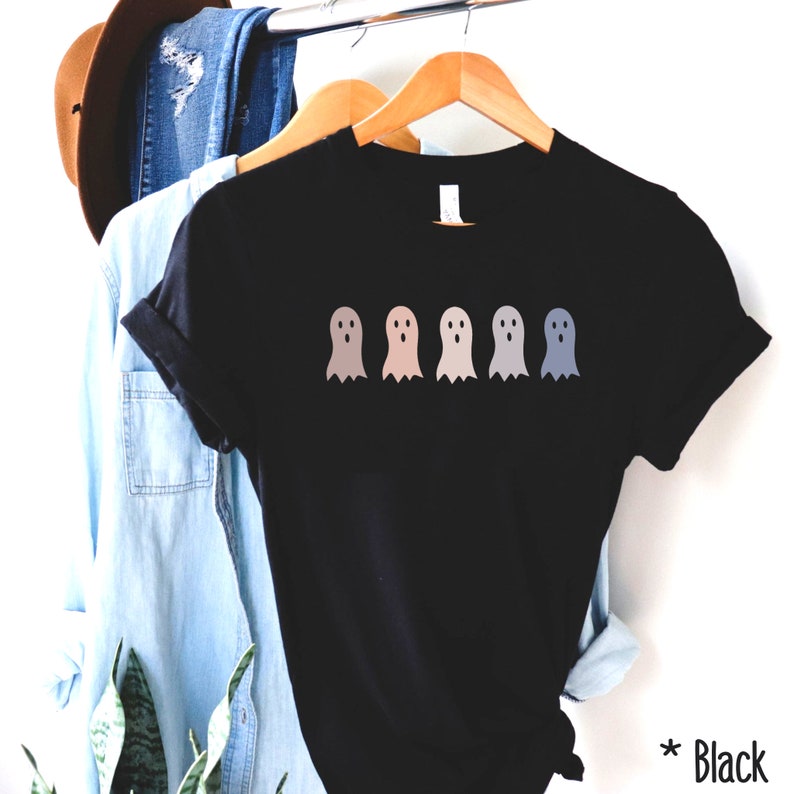 Halloween Ghost Shirt, Halloween Party Shirt, Funny Ghost Shirt, Autumn ...