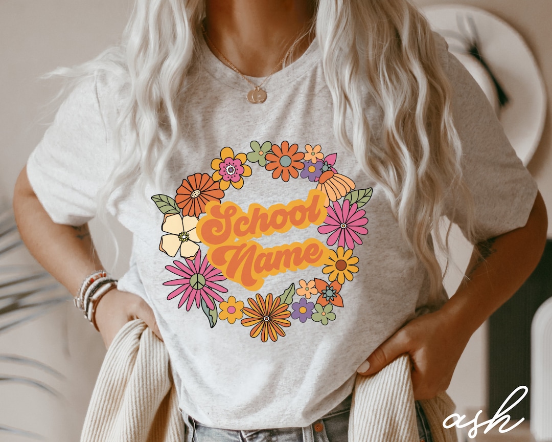 Custom School Spirit Shirt, Custom Teacher Shirts, Custom School Shirt ...