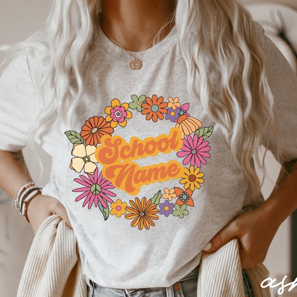 Custom School Shirt - Etsy