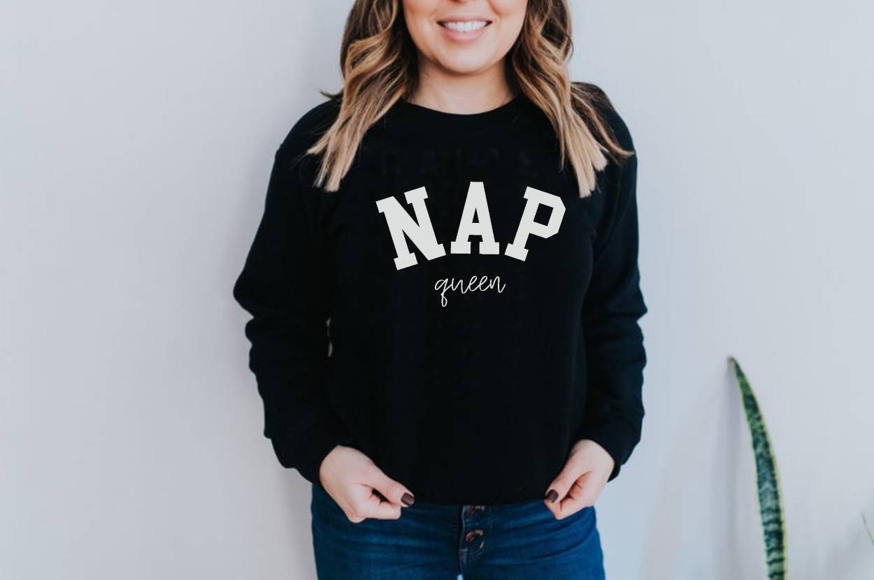 Nap Queen Sweatshirt Nap Queen Hoodie Nap Sweatshirt Sleep - Etsy