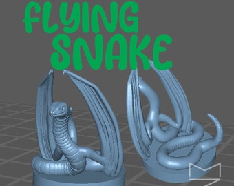Snake Rpg Miniature - Etsy