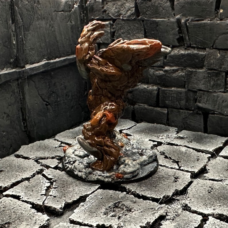 Earth Elemental Large Miniature for DND Dungeons and Dragons RPG ...