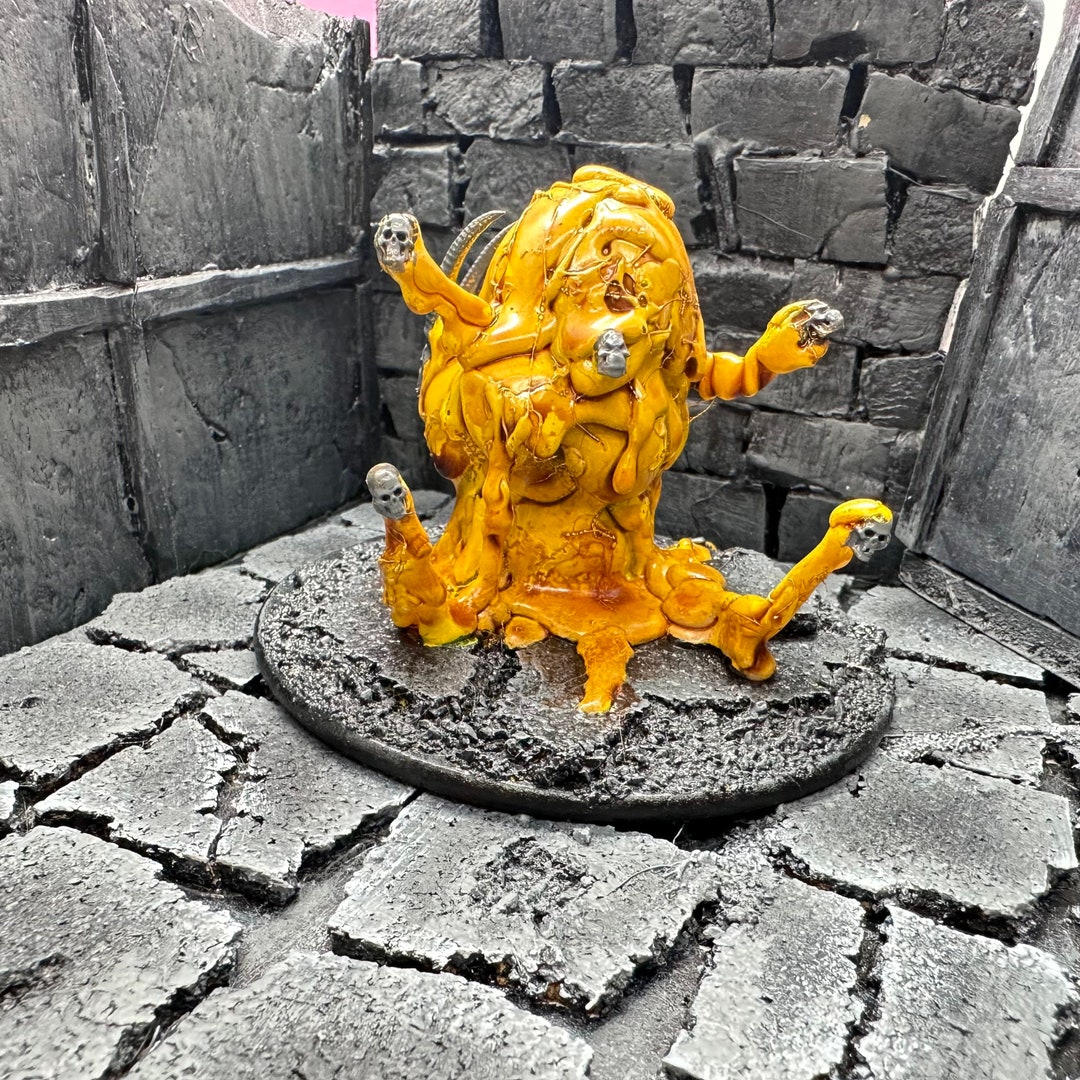 Oblex Slime Handmade and Hand Painted Miniature DND Dungeons - Etsy