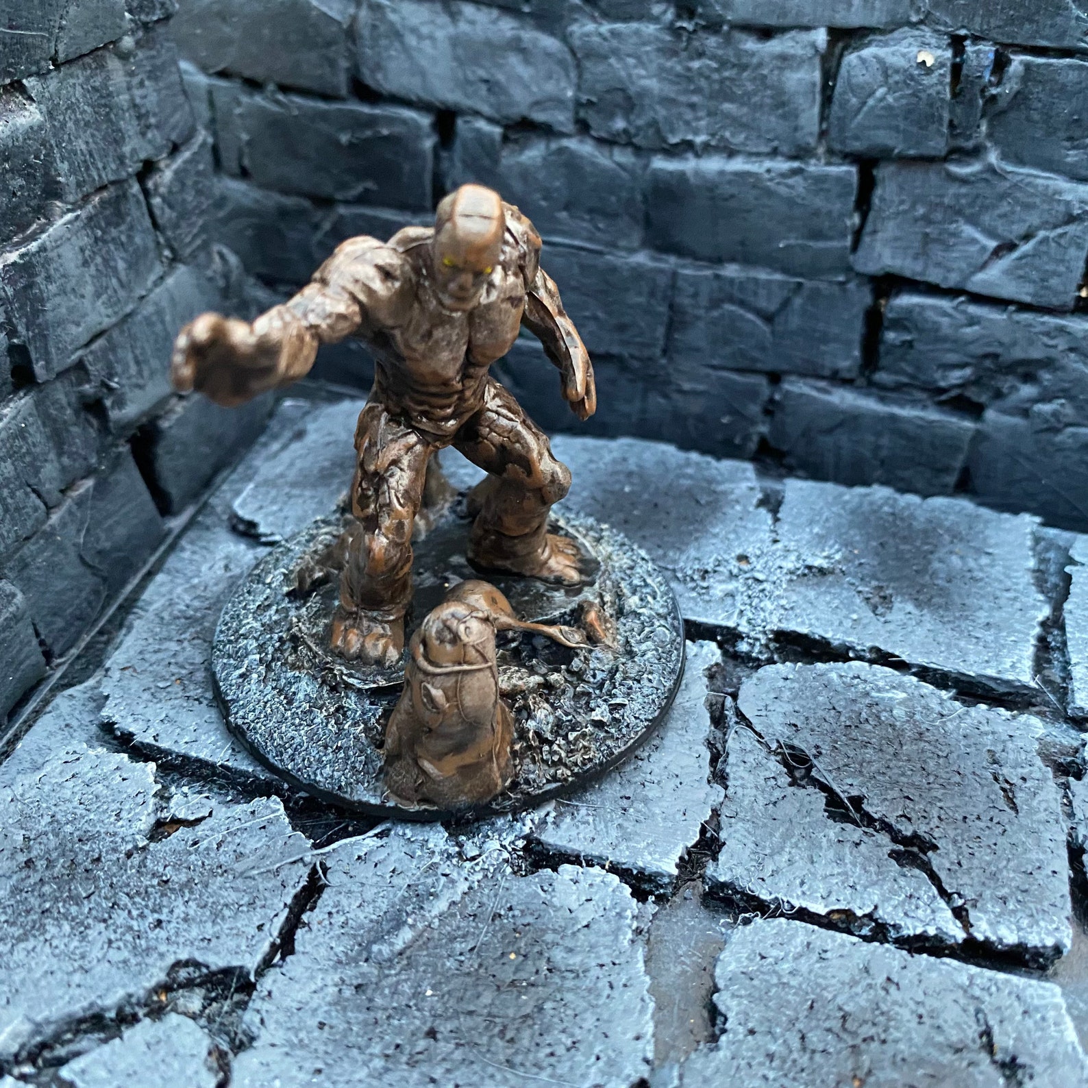 Clay Golem Miniature for DND Dungeons and Dragons RPG | Etsy