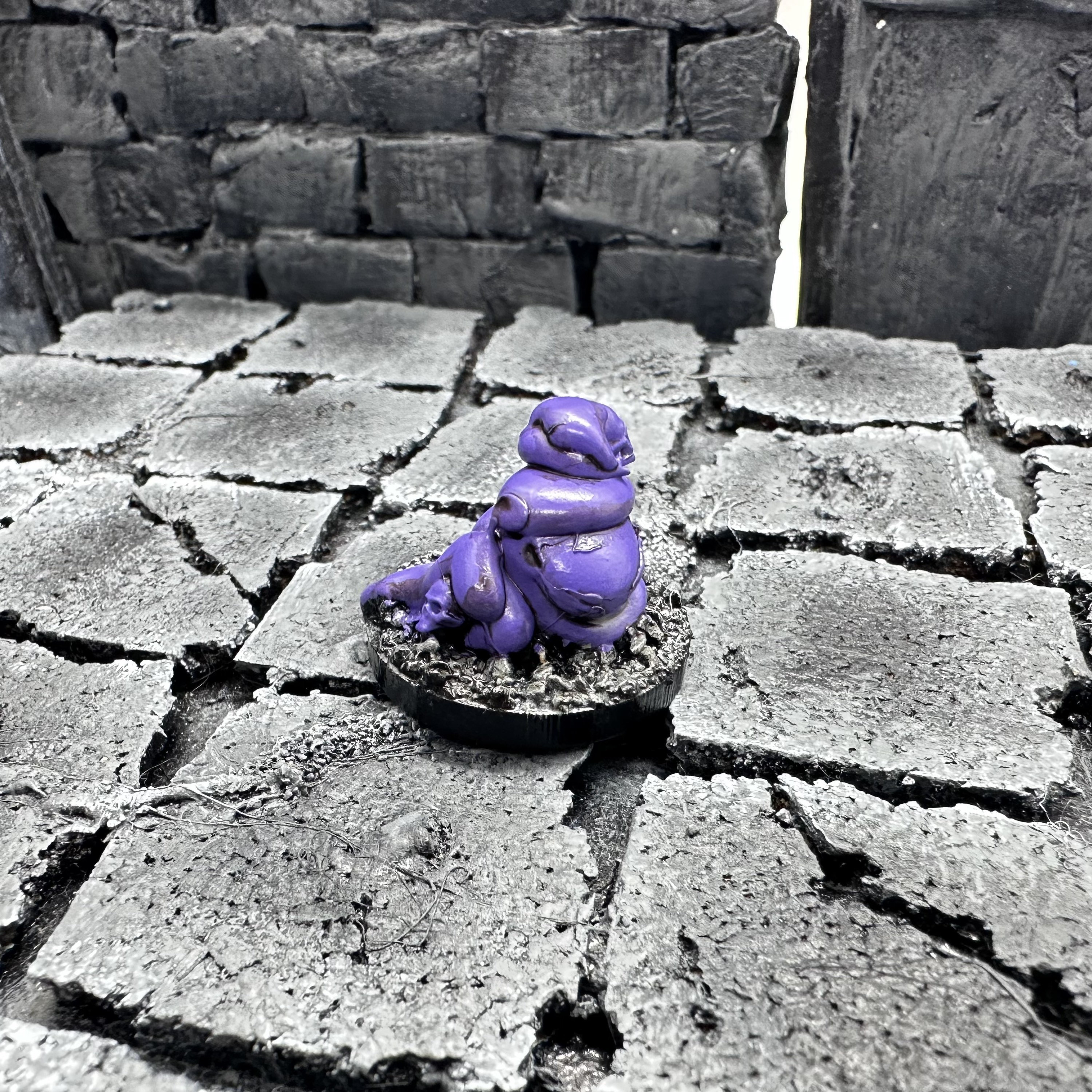 Purple Slime Small Ooze Miniature for DND Dungeons and Dragons RPG ...