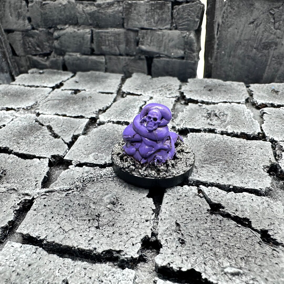 Purple Slime Small Ooze Miniature for DND Dungeons and Dragons RPG ...