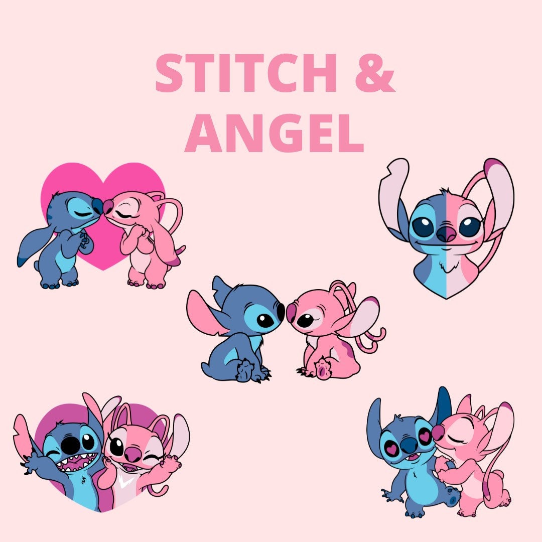 Printable Pictures Of Stitch And Angel