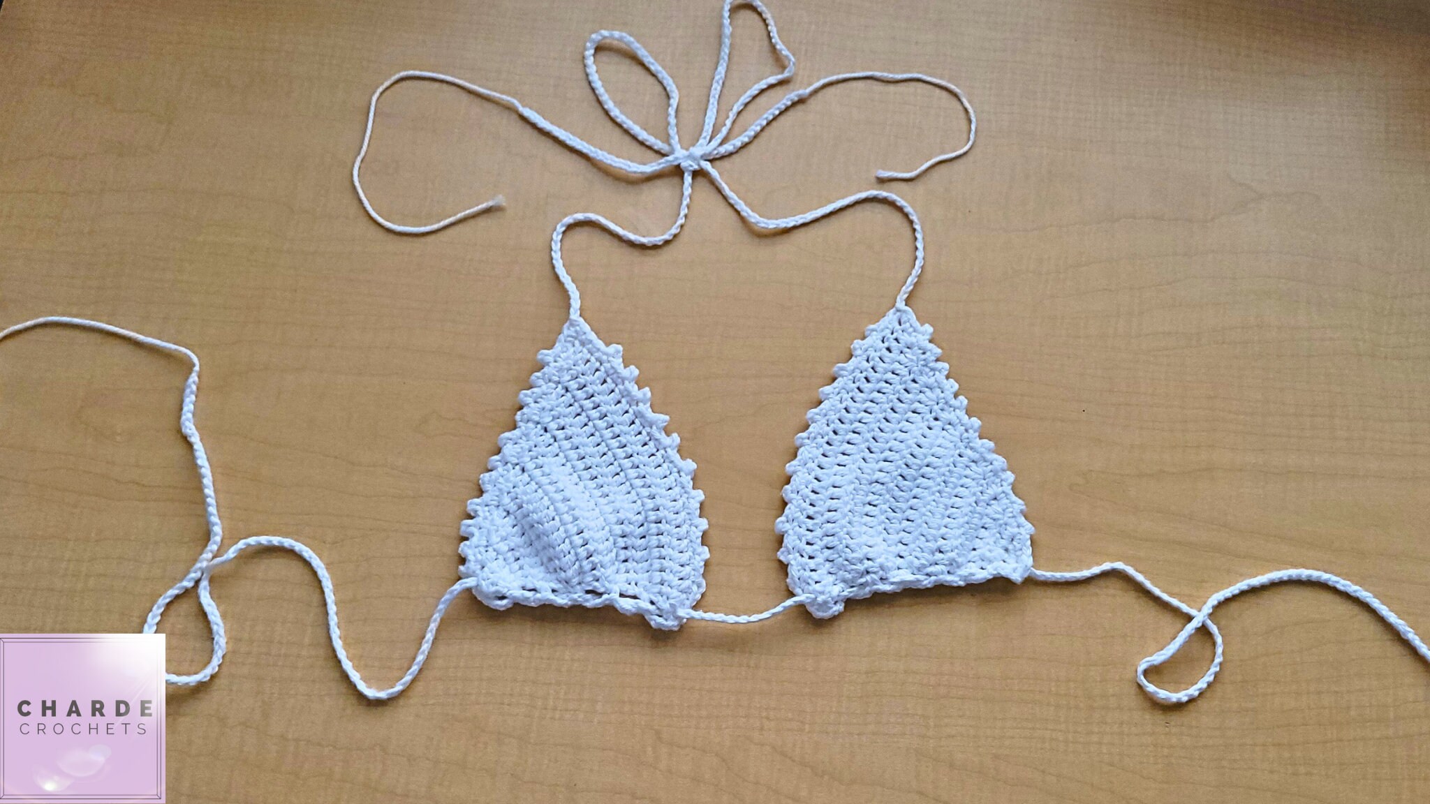 Easy Crochet Triangle Bikini Top Pattern, Beginner Friendly (PDF ...