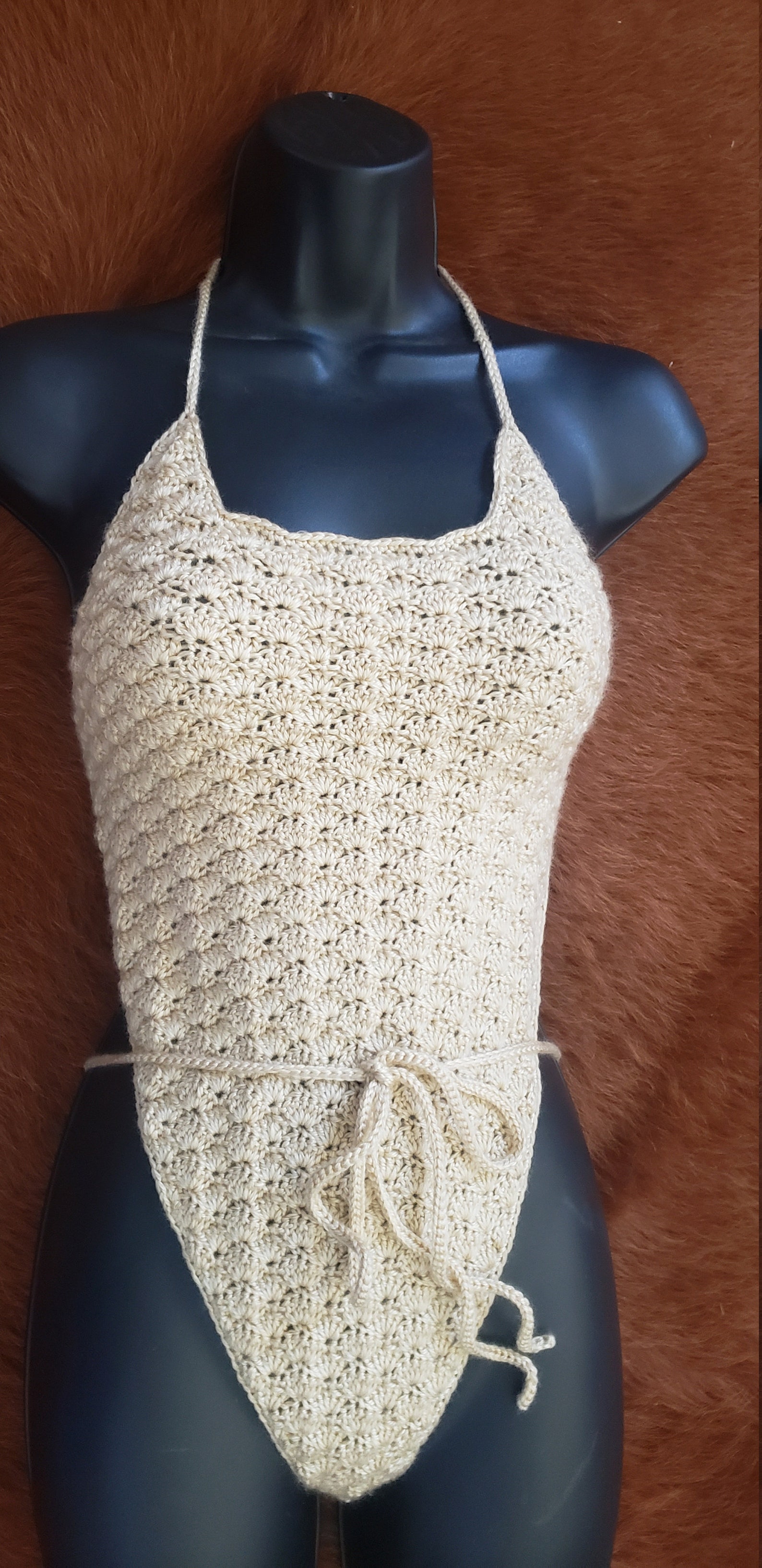 Crochet Bikini Pattern, Crochet One Piece Bikini Pattern, Crochet ...