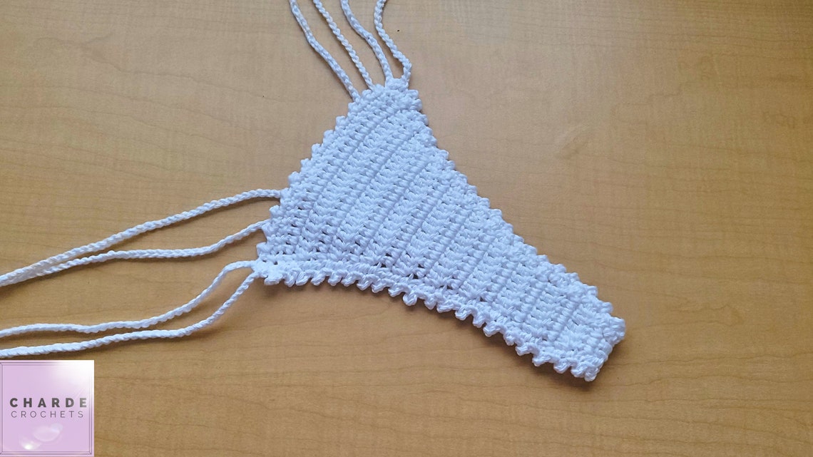 Crochet Thong Bikini Pattern, Crochet Bikini Pattern, Easy Crochet Bikini Bottom Pattern ...