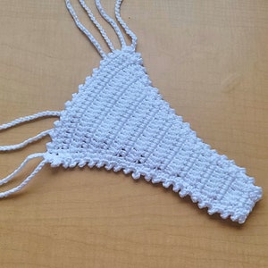 Crochet Thong Bikini Pattern, Crochet Bikini Pattern, Easy Crochet Bikini Bottom Pattern ...
