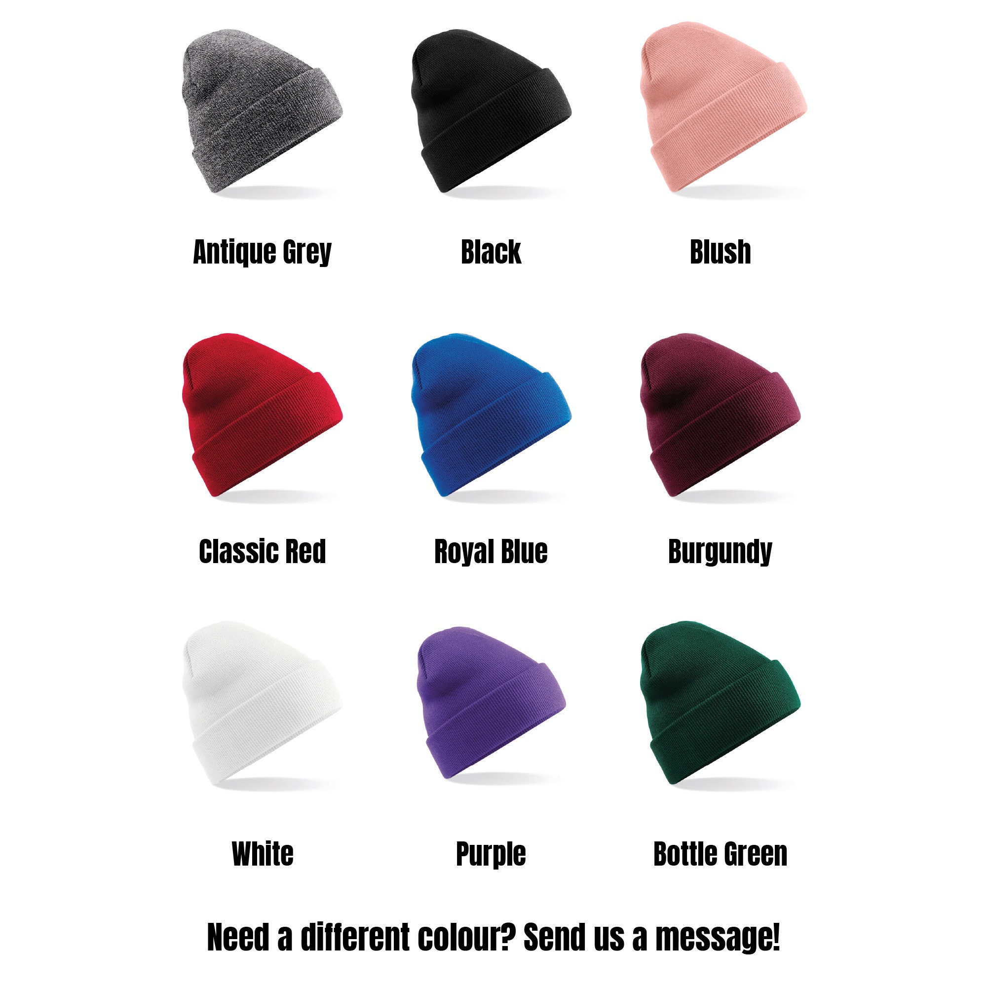 Shako Beanie Harlequin Crest Shako Embroidered Beanies-fun Diablo ...