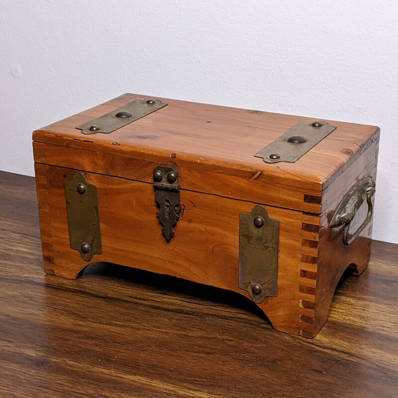 Small Wooden Chest - Etsy