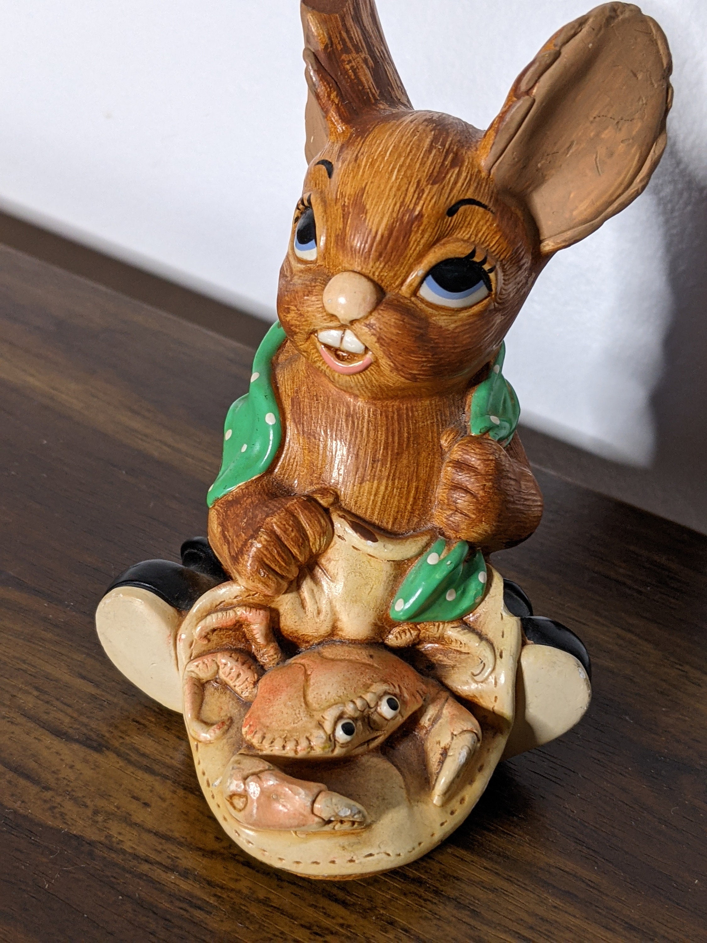 Vintage Pendelfin Bunny Rabbit Statue nipper With | Etsy