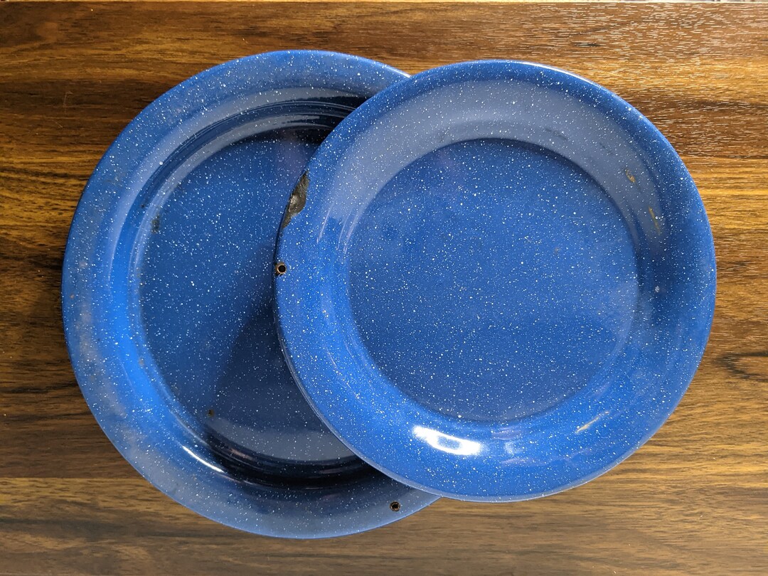TWO SETS of 4 Each (large Size Only Still Available) - Vintage Blue ...