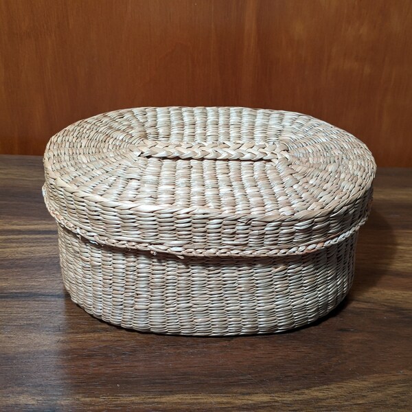 Woven Wicker Basket - Etsy