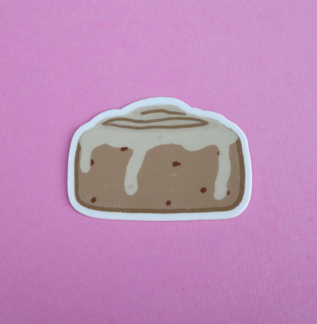 Cinnamon Roll - Matte Sticker, Laptop Sticker, Computer Case Sticker ...