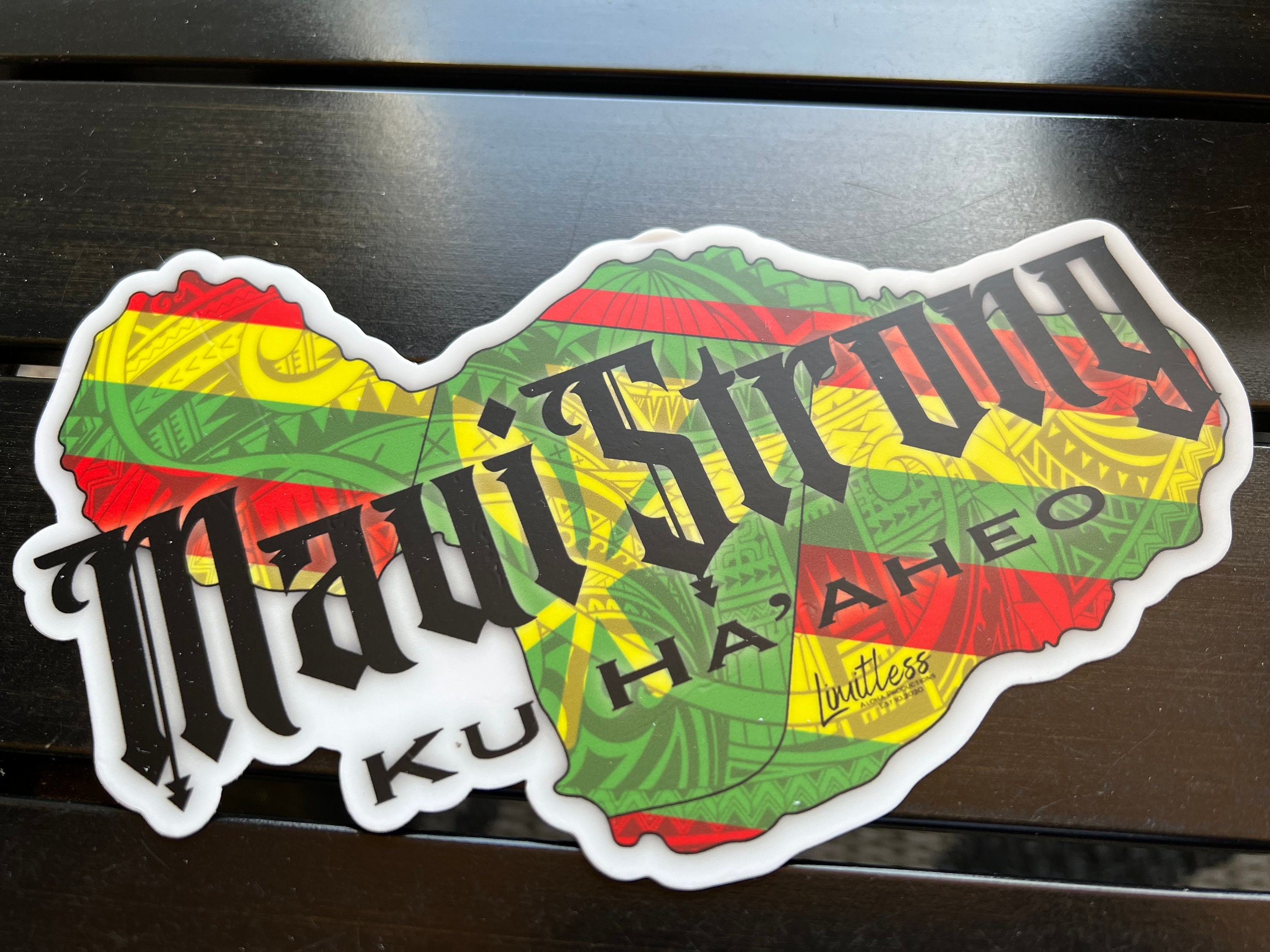 Maui Strong Sticker by Limitless Aloha - Etsy