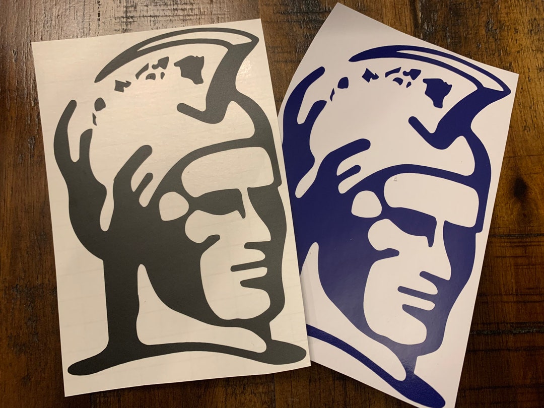 Kamehameha Helmet Stickers - Etsy