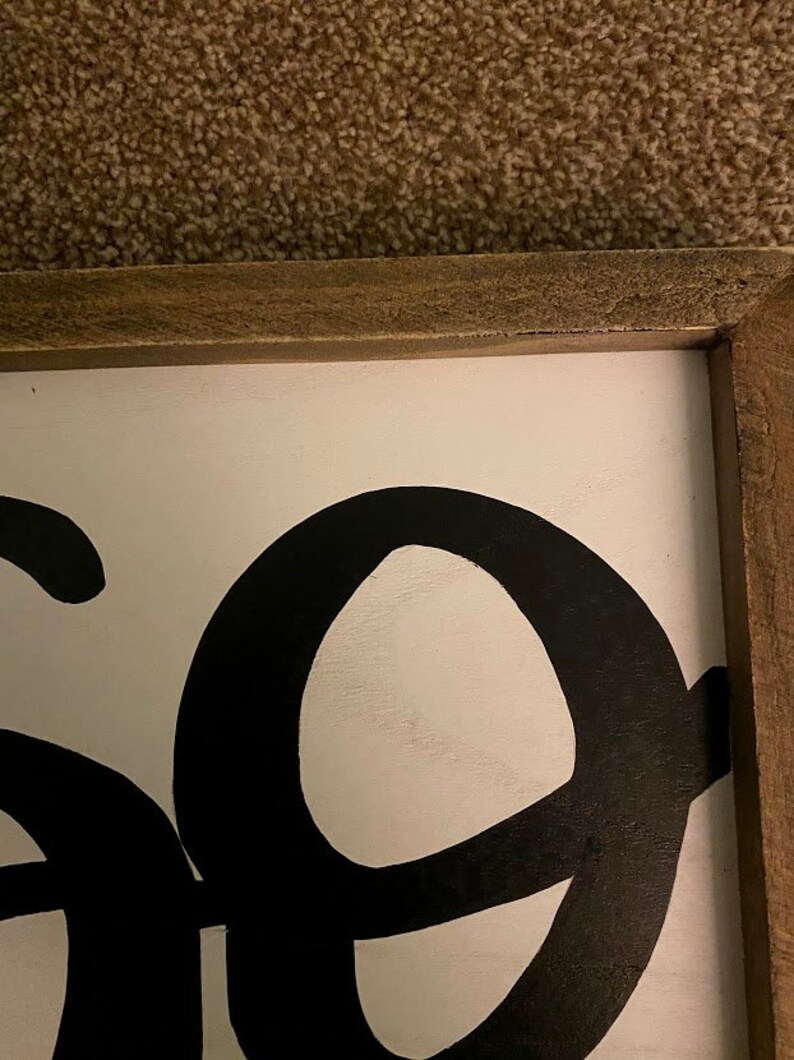 Personalized Hand Painted Wood Family Name Sign Customizable - Etsy