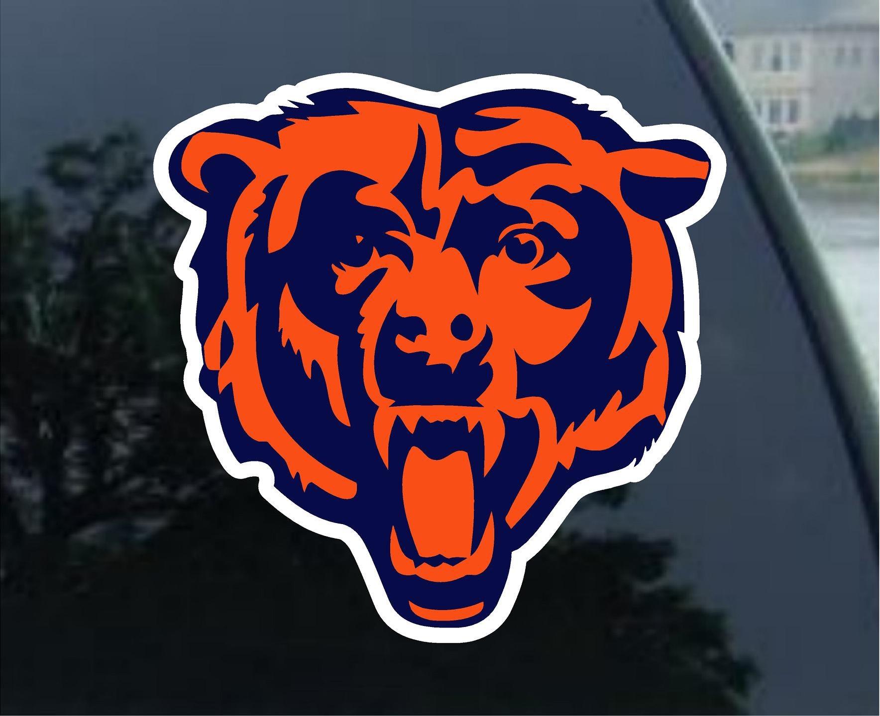 CHICAGO BEARS VINYL Decal Sticker | Etsy