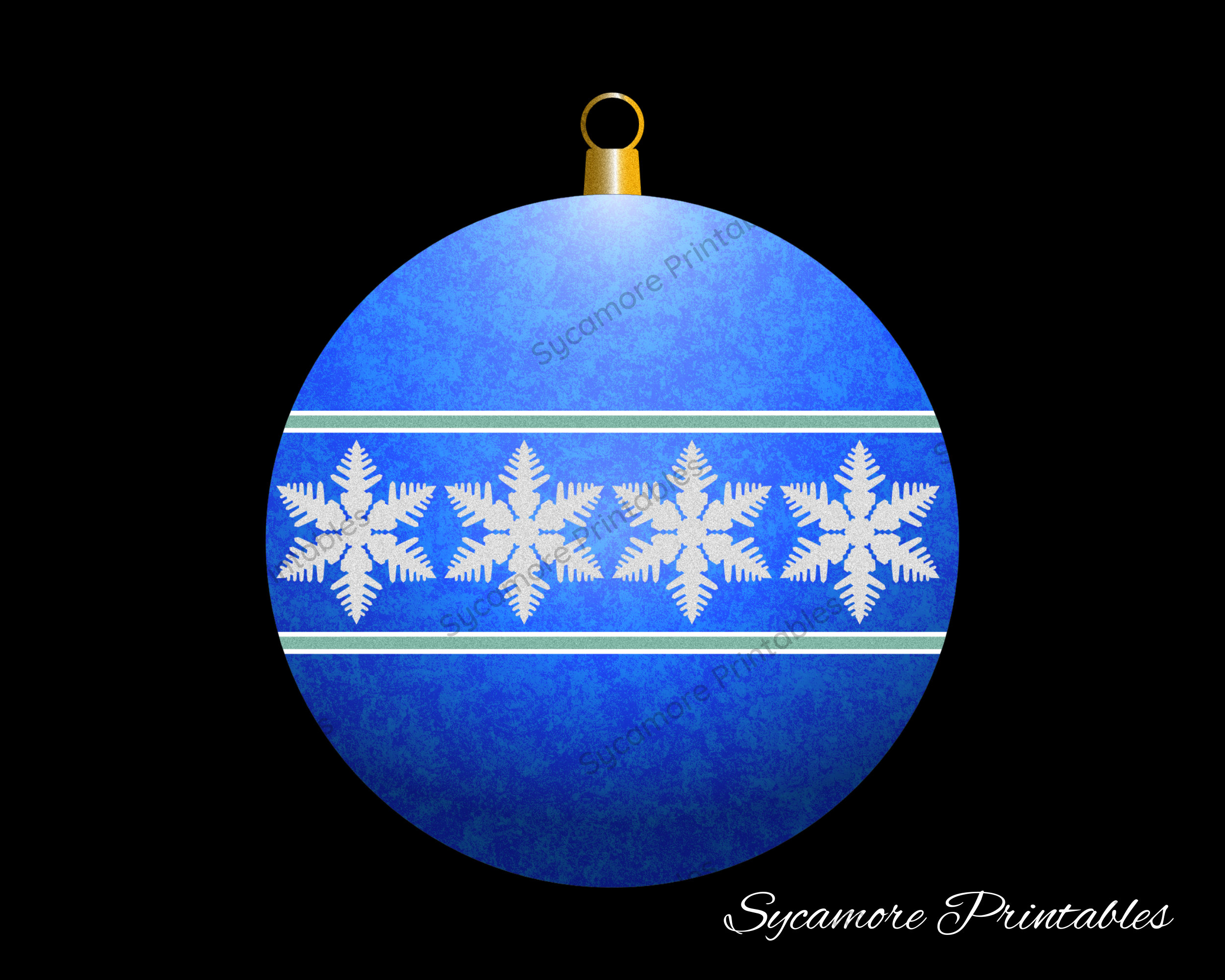 Christmas Bauble Clipart, Christmas Graphics, Snowflake Bauble Clipart ...