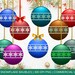 Christmas Bauble Clipart, Christmas Graphics, Snowflake Bauble Clipart ...