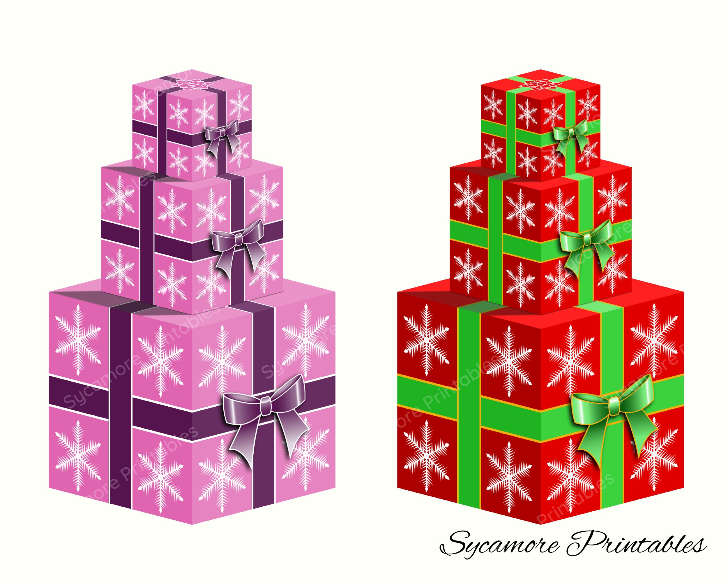 Christmas Clip Art, Christmas Graphics, Commercial Use, Christmas Tree ...