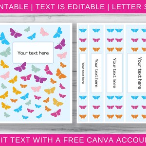 PLR Binder Covers and Spines, Label Editable in Canva, Printable Binder ...