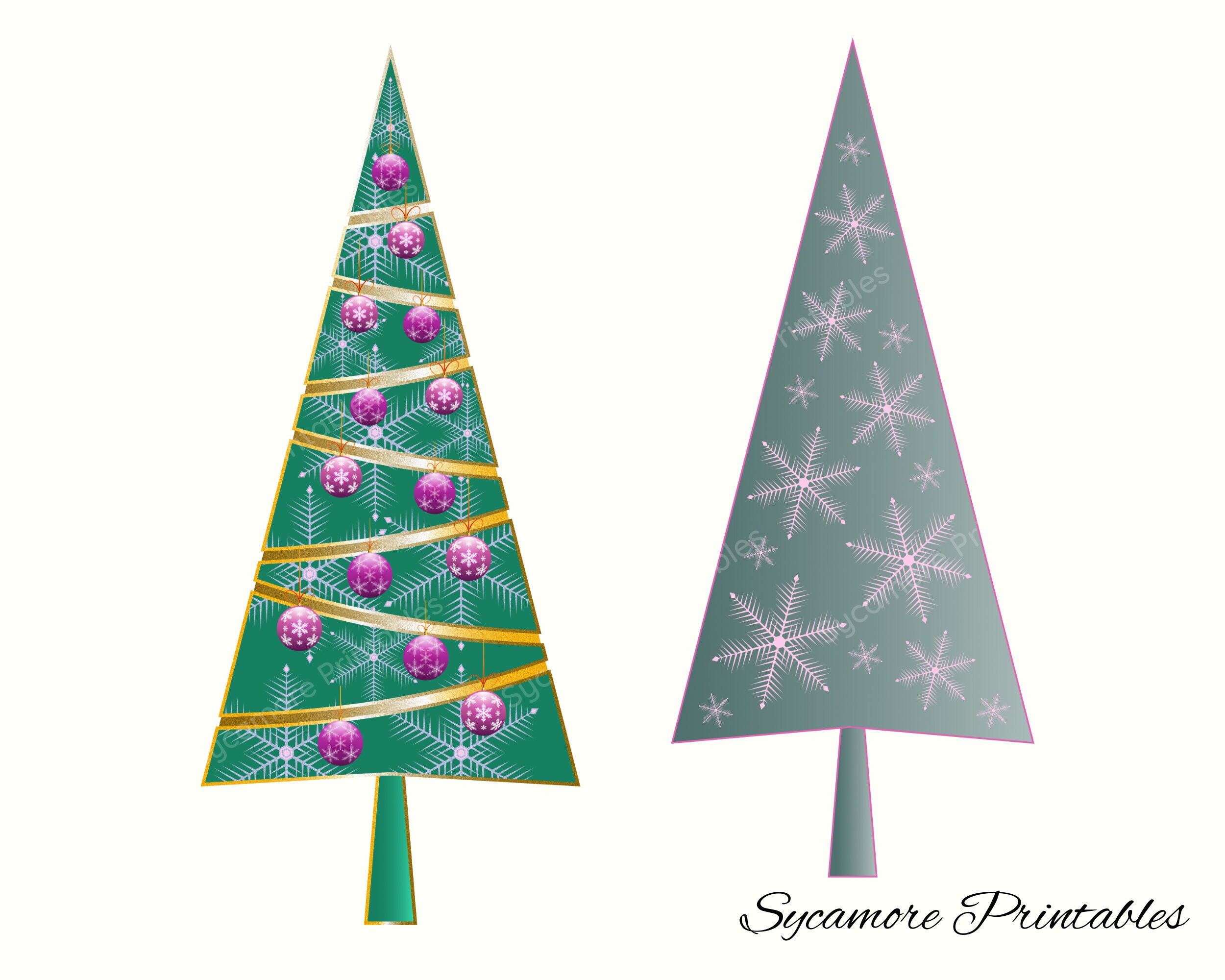Pink Christmas Clip Art, Christmas Graphics, Commercial Use, Christmas ...