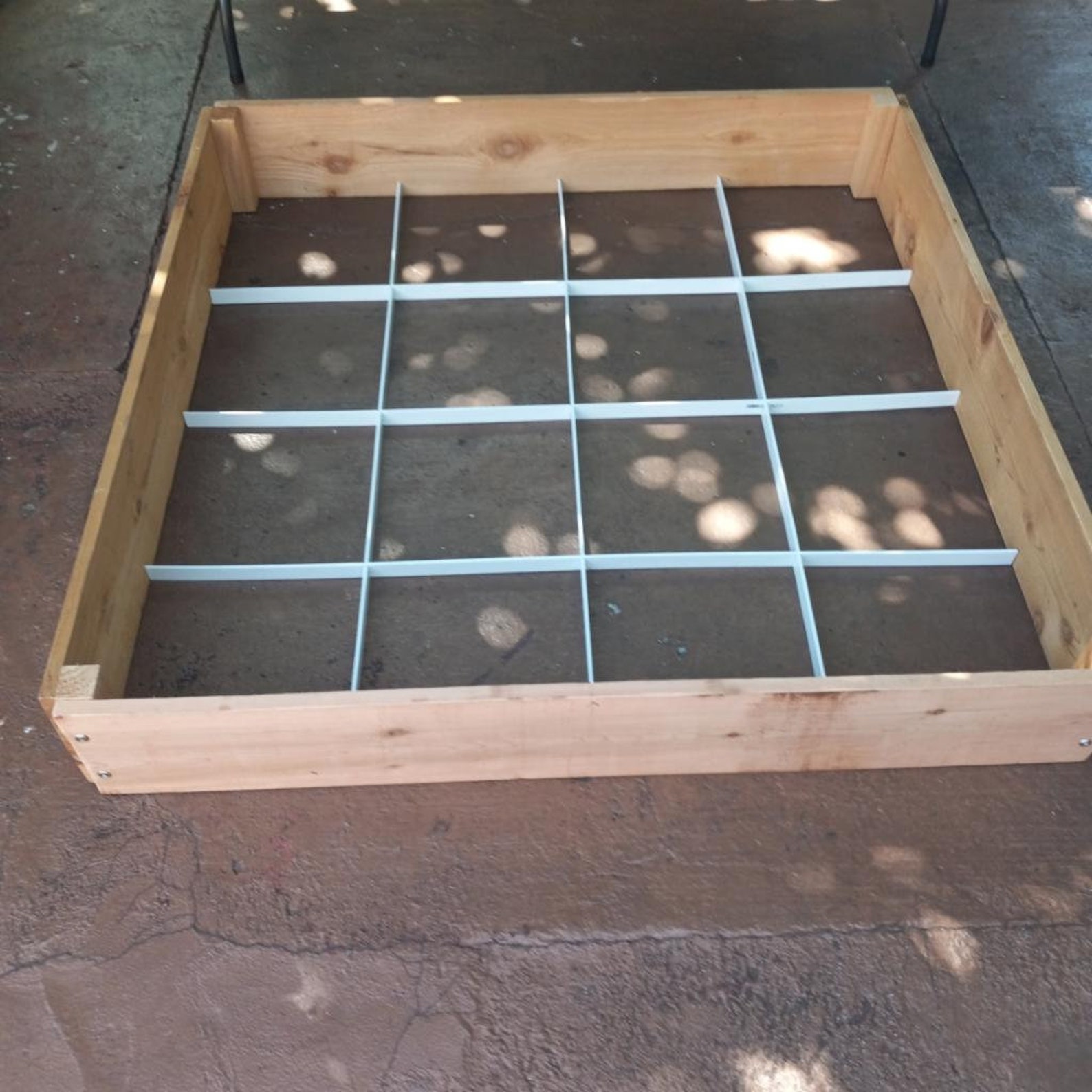 Square Foot Gardening Grid -PVC Grid-garden Grid-square Foot Gardening ...