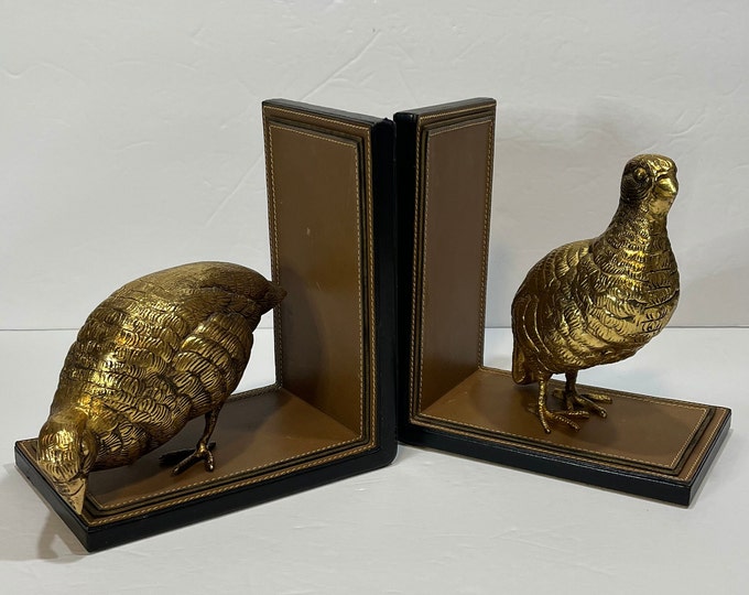 Bronze Over Spelter Bookends / Jennings Brothers / JB Hirsch 1601 ...